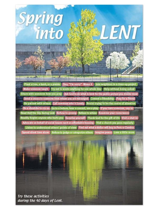 Lent Poster Series by Ansgar Holmberg | Good Ground Press